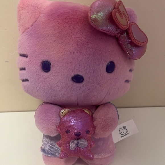 Hello Kitty | Toys | Hello Kitty Pink Stuffed Animal Plush | Poshmark